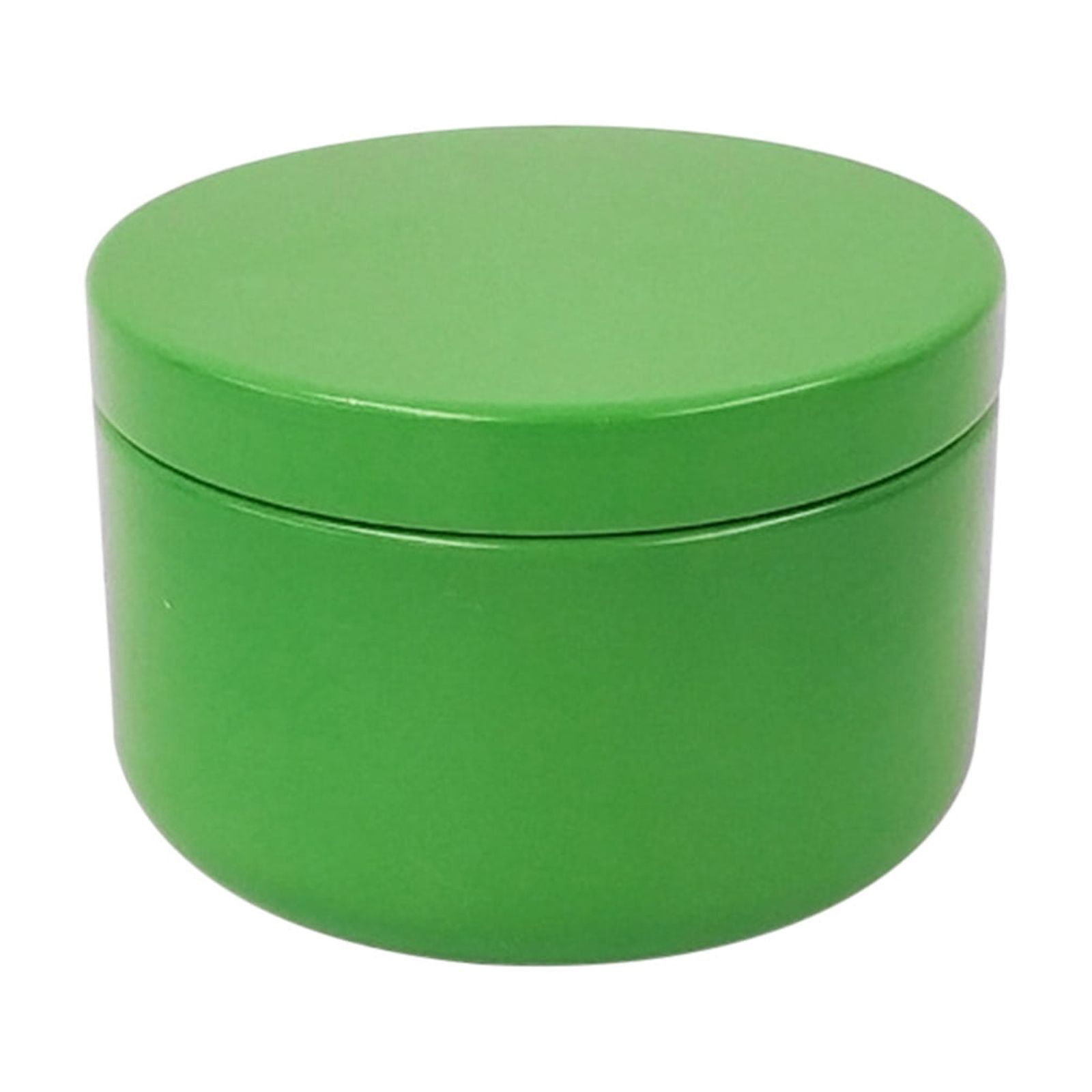 Green 50Ml Aluminum Tea Canister, Cosmetic Candle Lip Balm Container ...
