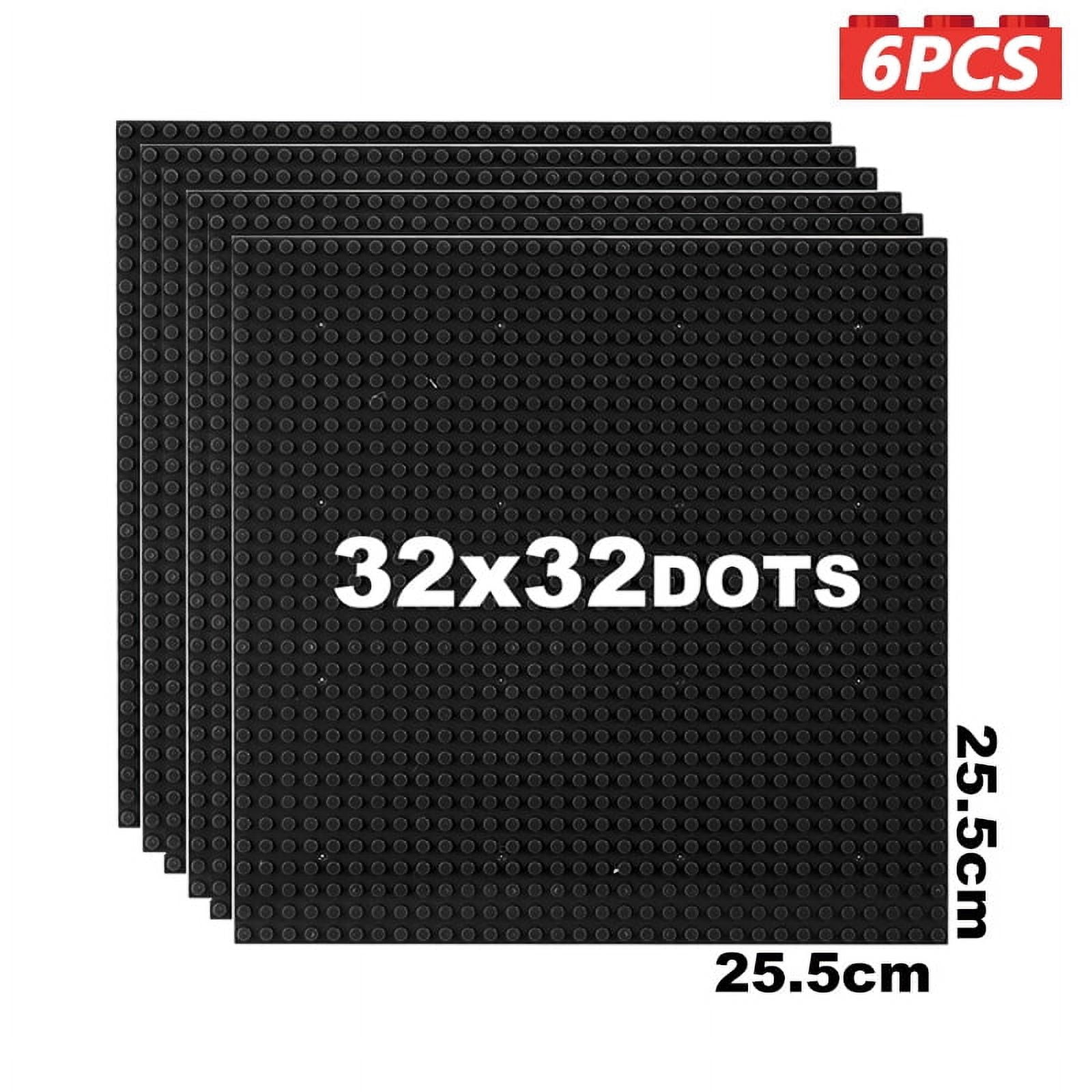 Green 6PCS Bricks Baseplates 32*32 Dots Constructor Base Classic ...