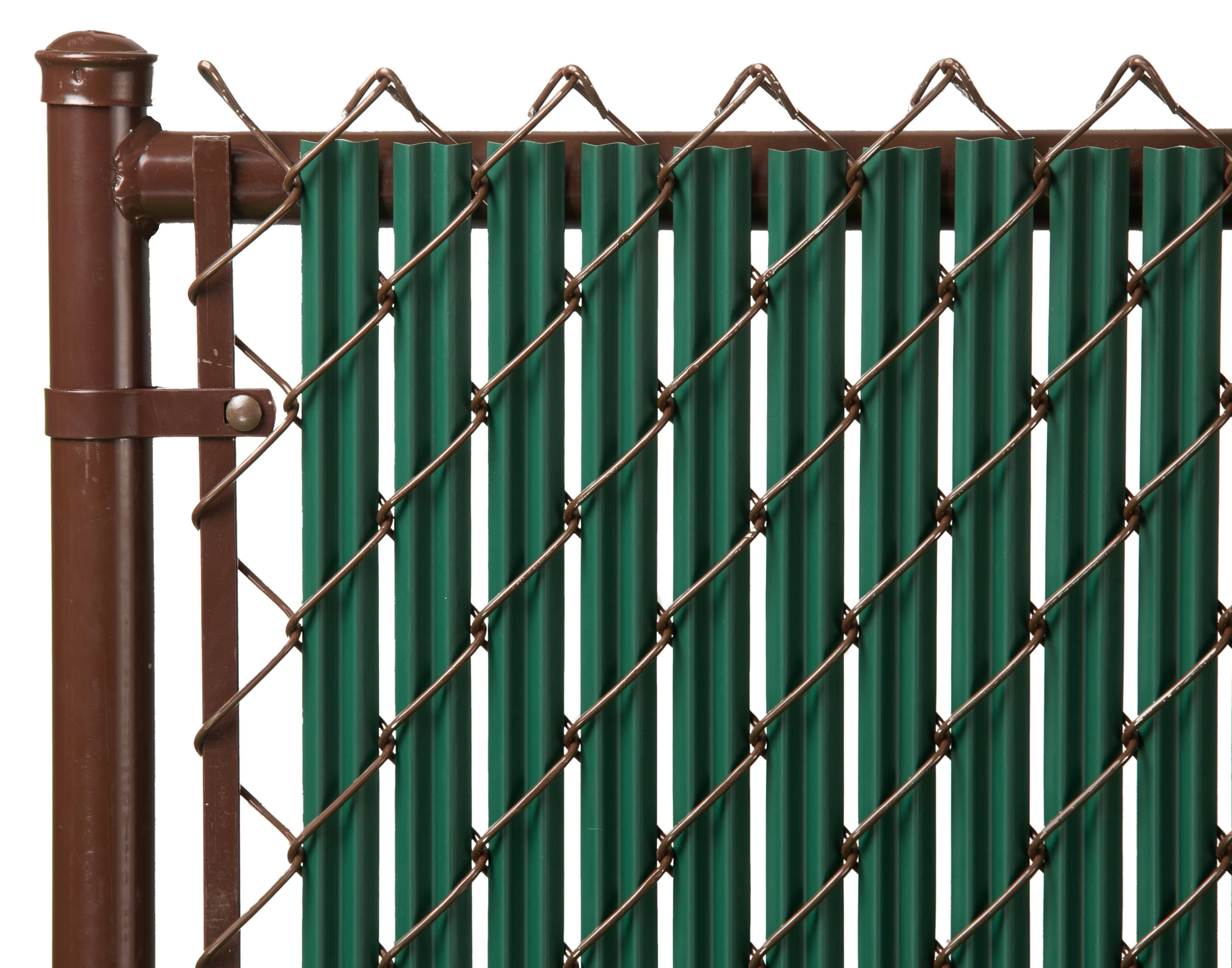 Green 7ft Ridged Slat for Chain Link Fence - Walmart.com