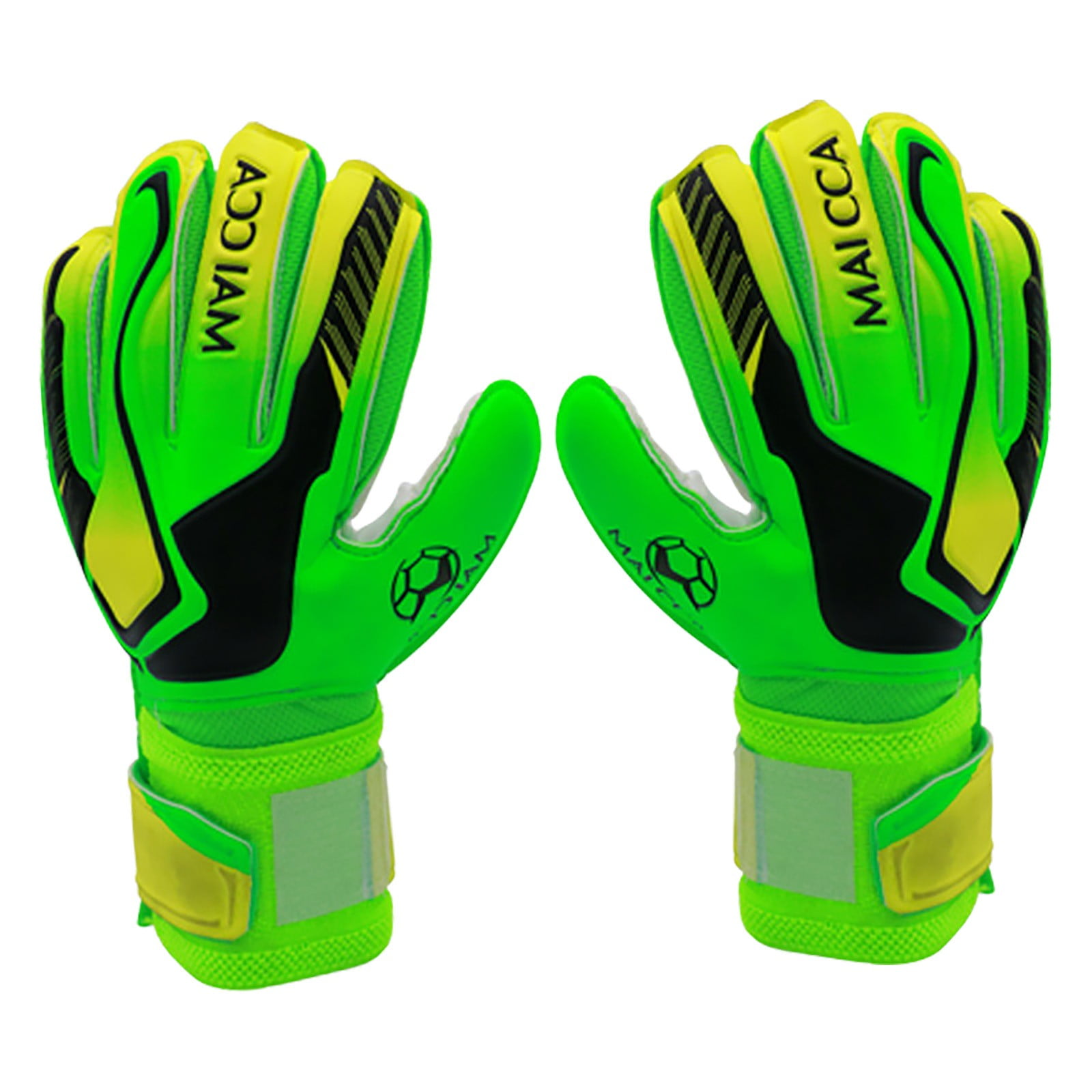 Green 9 Gloves For Football Goalkeepers And Goalkeepers|Kids Youth ...