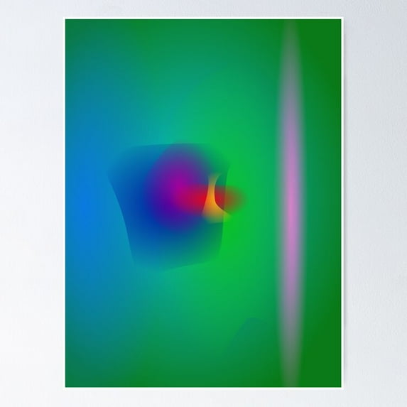 Green Abstract Balance Poster- Unframed Poster | Wall Art | Perfect For ...