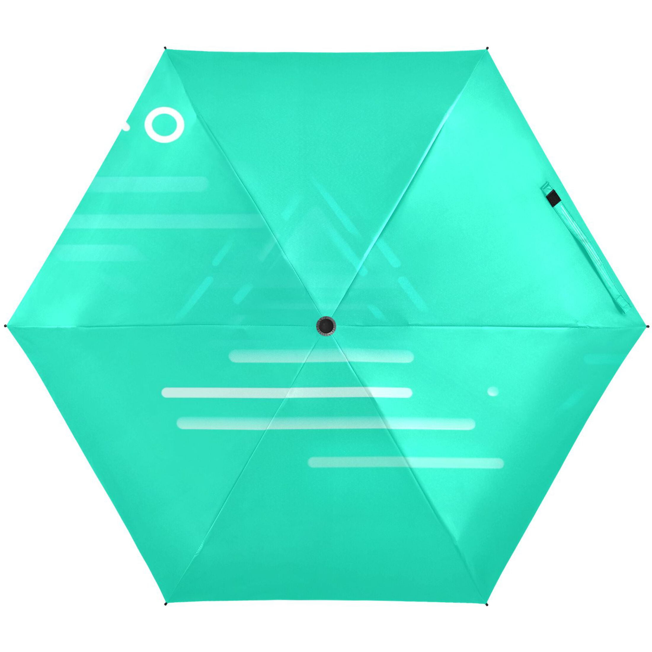 Green Abstract Geometric Umbrellas for Sun Auto Open Close UV50 ...