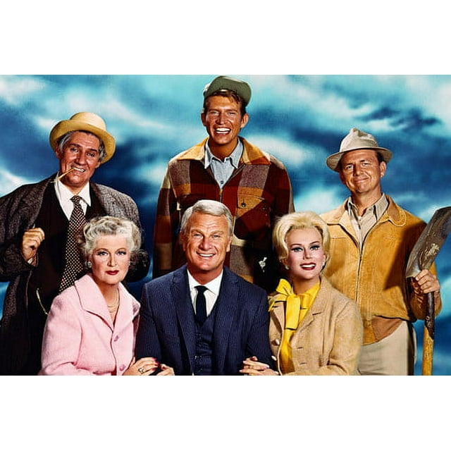 Green Acres Stunning Eddie Albert Eva Gabor John Daly Cast 24x36 Poster ...