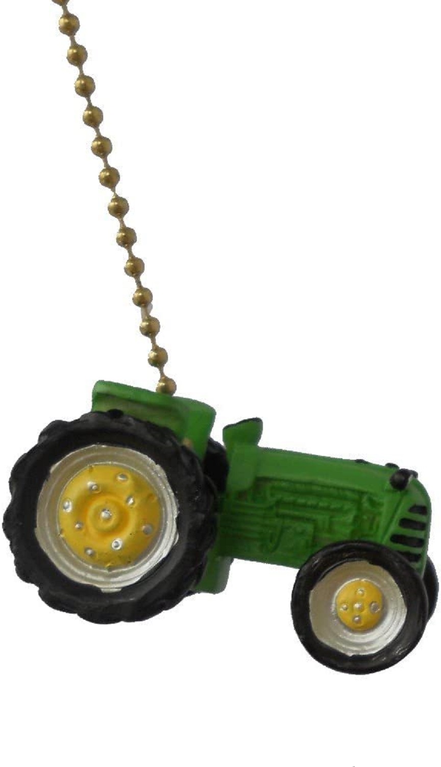 Green Agricultural Farm Tractor Ceiling Fan Light Pull - Walmart.com