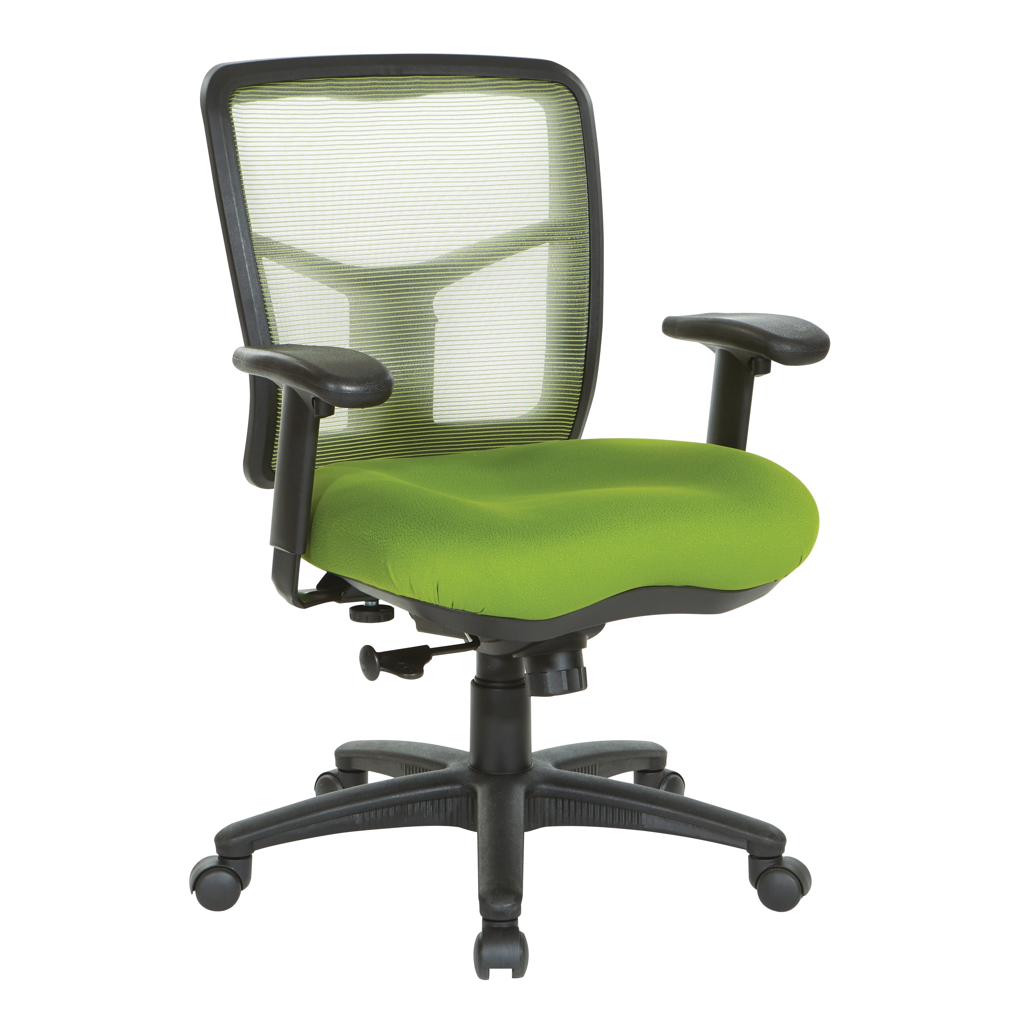 Green Air Mist Mesh Back Chair with Green Fabric Seat - Walmart.com