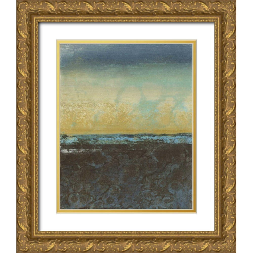 Green-Aldridge, W. 12x14 Gold Ornate Wood Framed with Double Matting ...