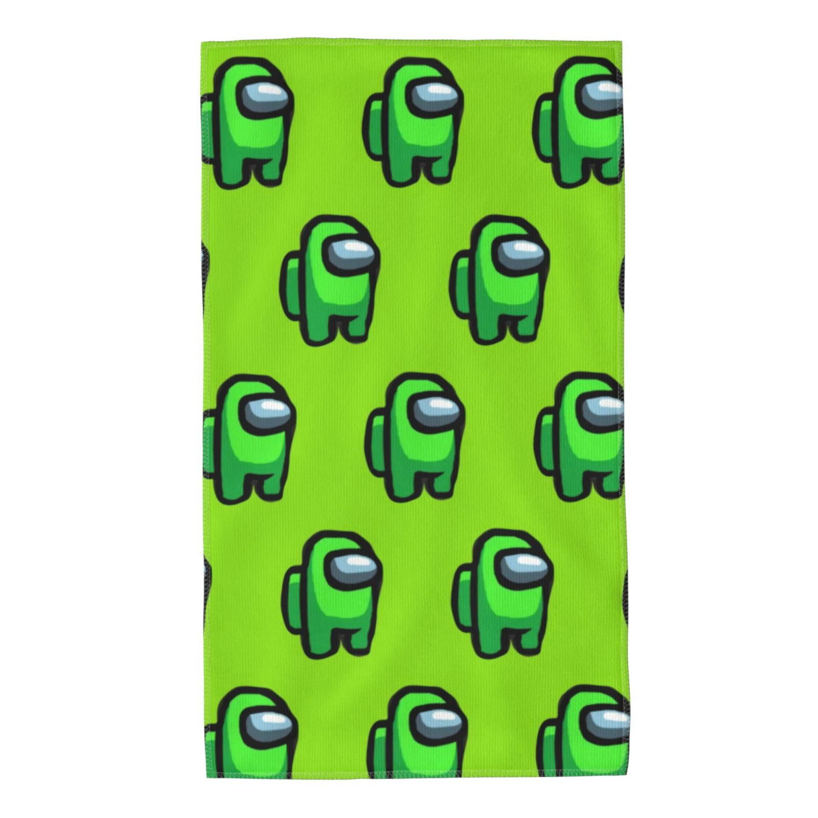 Green Among Us Hand Towels for Bathroom,Face Towels Soft Absorbent for ...