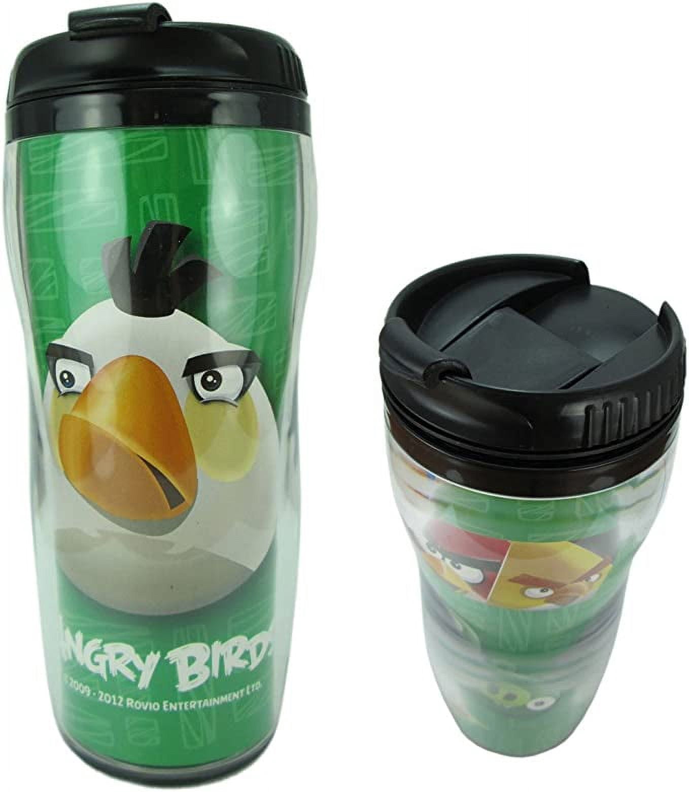 Green Angry Birds Thermos Cup - Angry Birds Travel Coffee Cup - Walmart.com