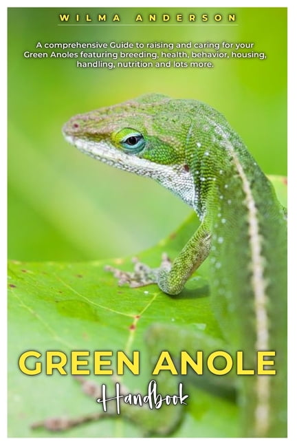 Green Anole Handbook: A comprehensive Guide to raising and caring for ...