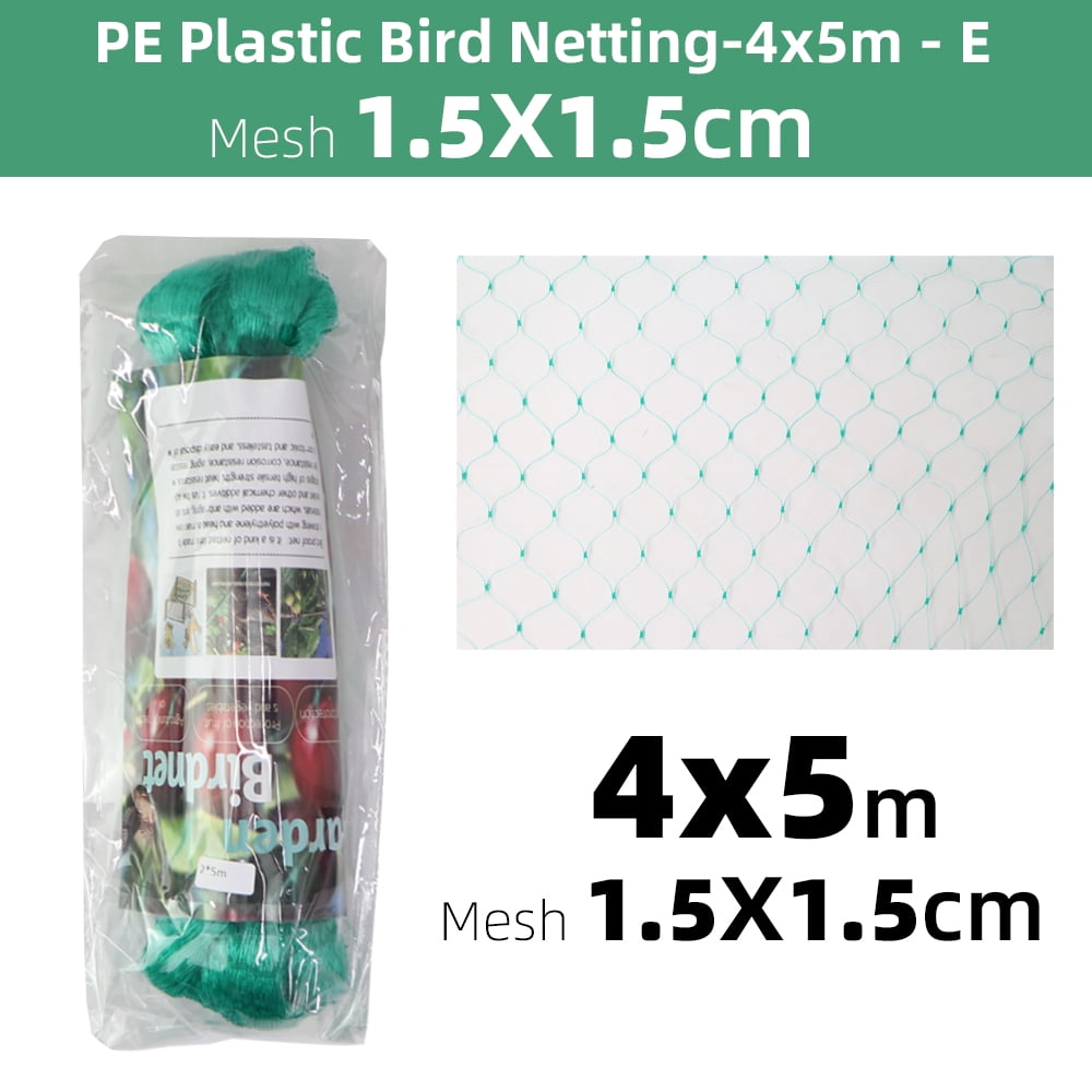 Green Anti Bird Netting Garden Plant Mesh Durable Protect Plants and ...