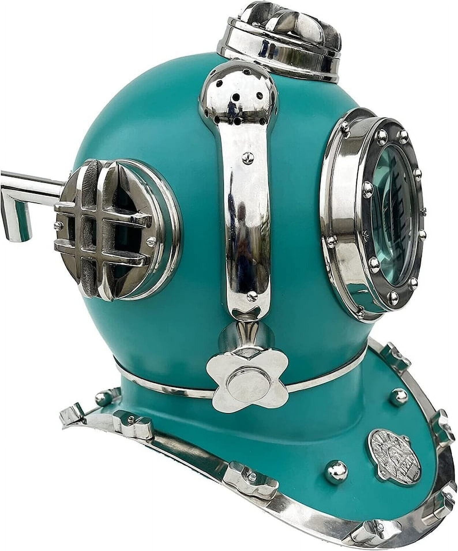 Green Antique Scuba Diving Helmet | US Navy Mark V Divers Helmet ...