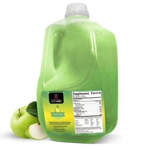 Green Apple Lemonade, Sea Moss Gallon - Walmart.com