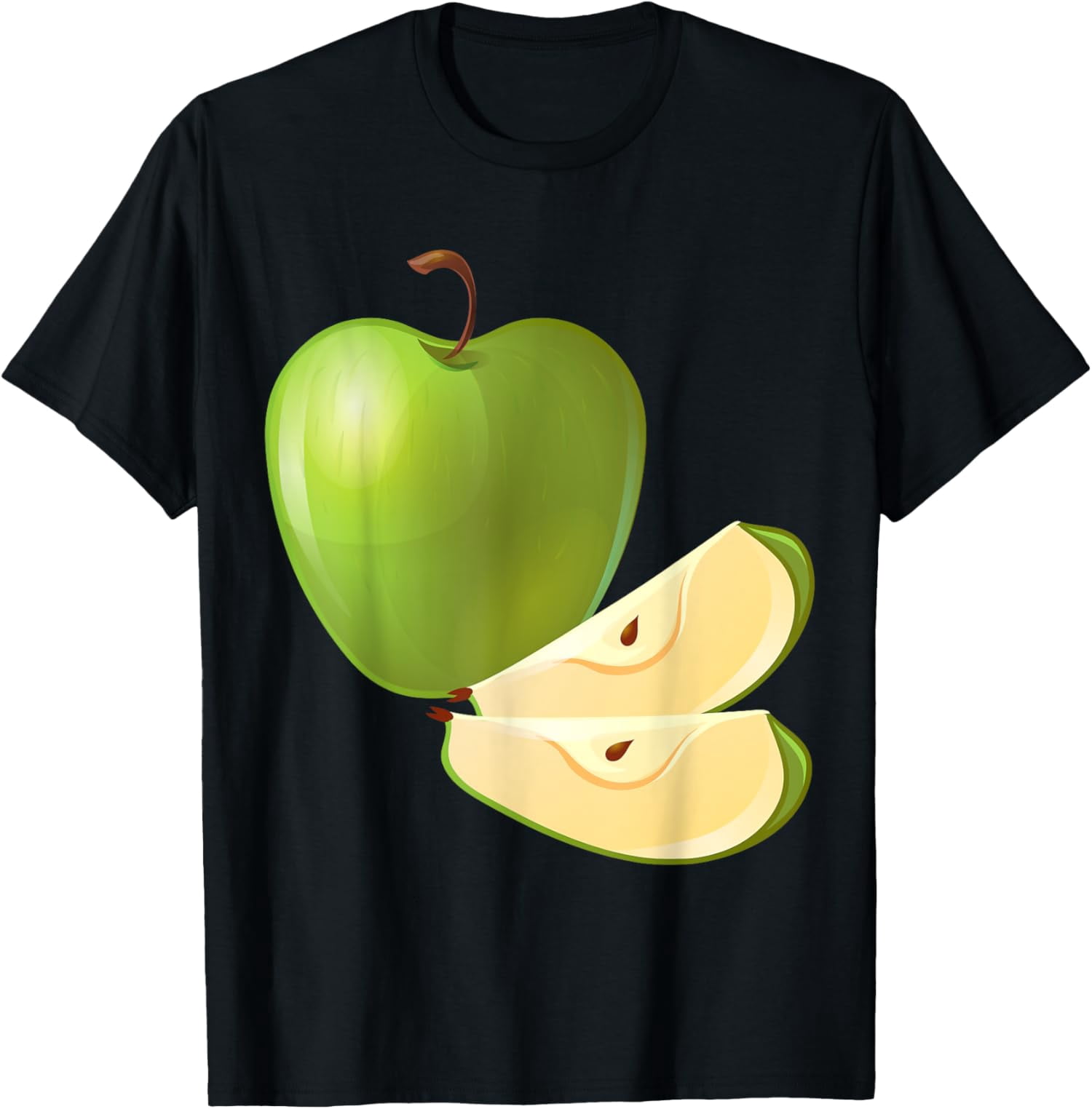 Green Apple Nourishing Fruits And Vegetables T-Shirt - Walmart.com