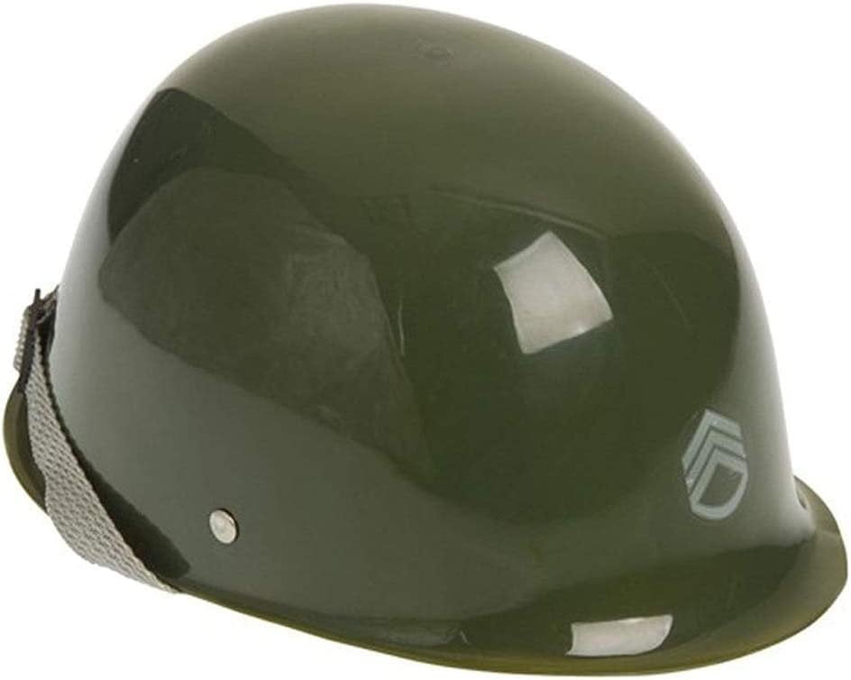 ArtCreativity Army Helmet, Hard Plastic Military Helmet for Kids Party ...