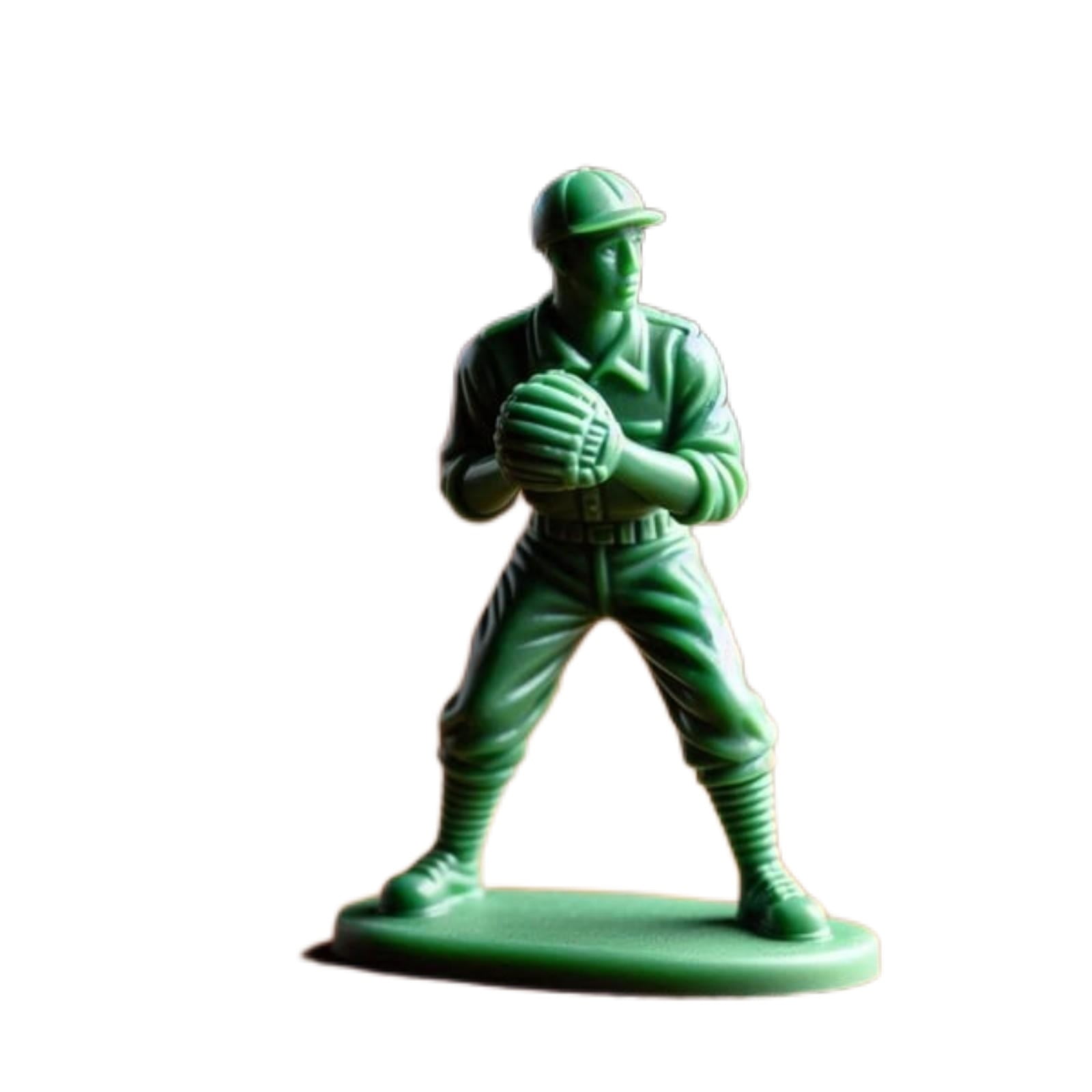 Green Army Men Figures Blue Navy Man Middle Finger Figures Classic ...