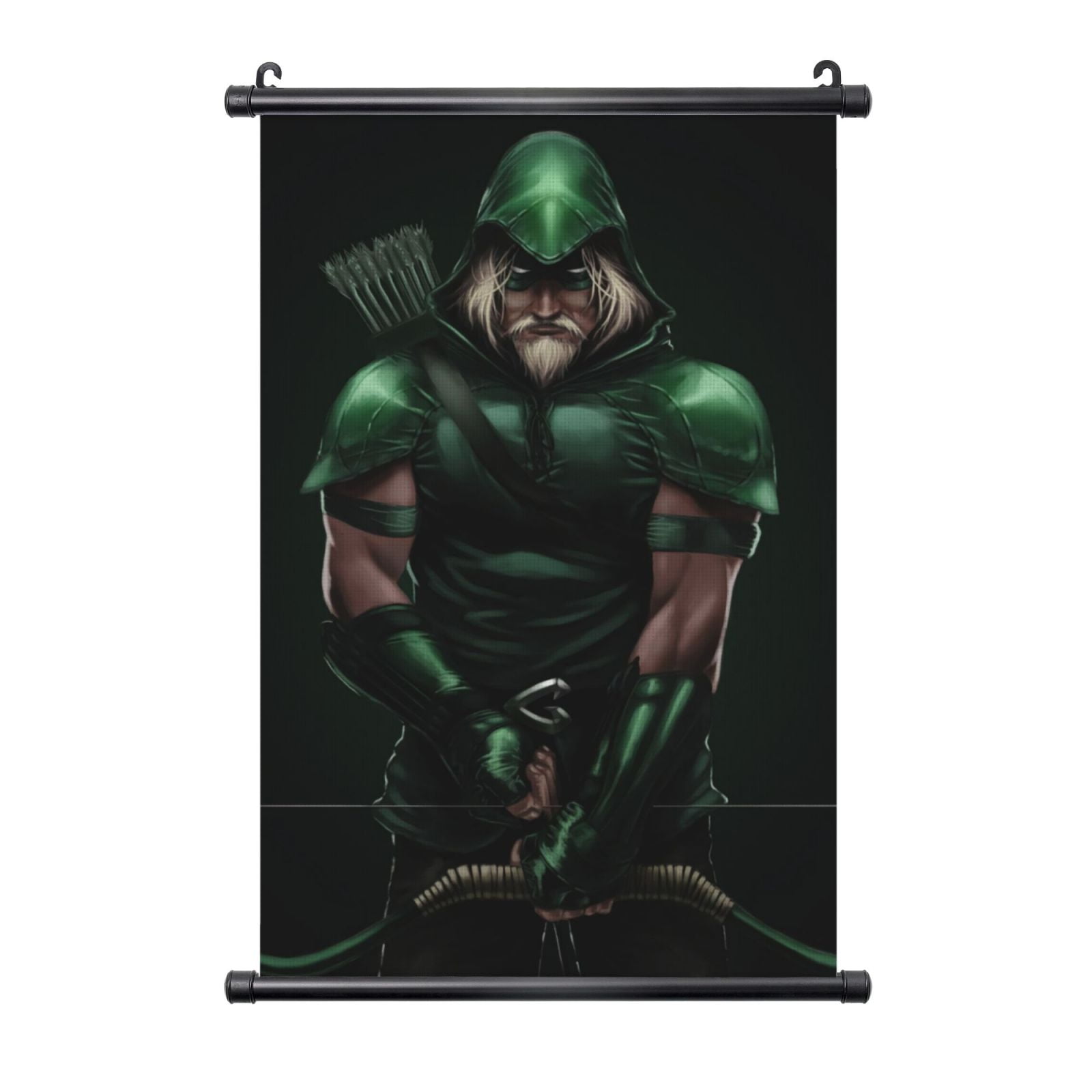 Green Arrow Posters Wall Hanging Black Plastic Shaft Poster Home Decor ...