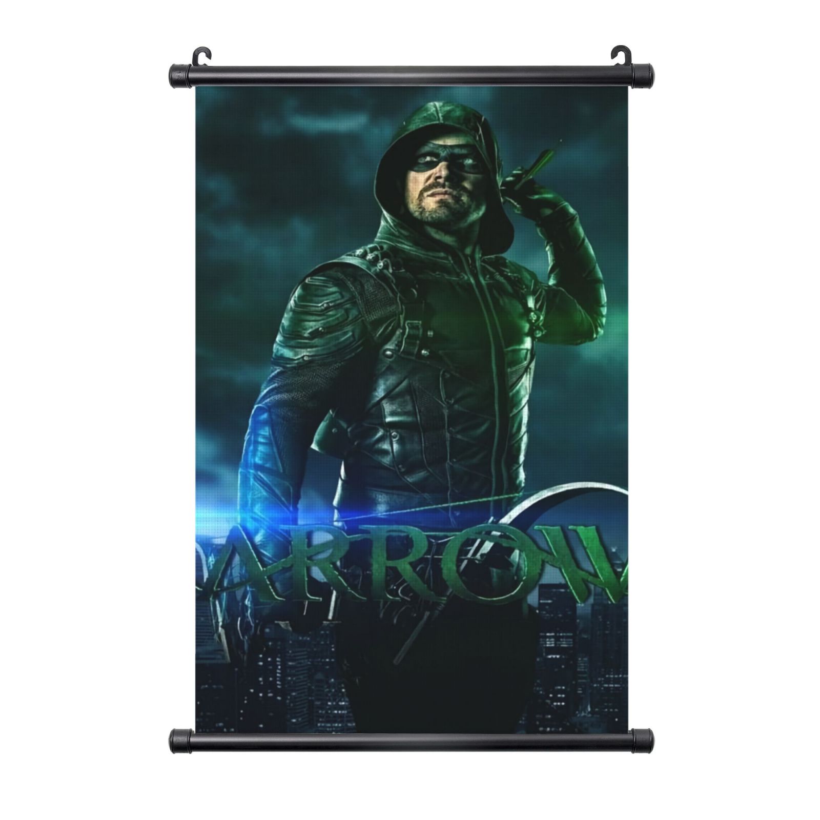Green Arrow Posters Wall Hanging Black Plastic Shaft Poster Home Decor ...