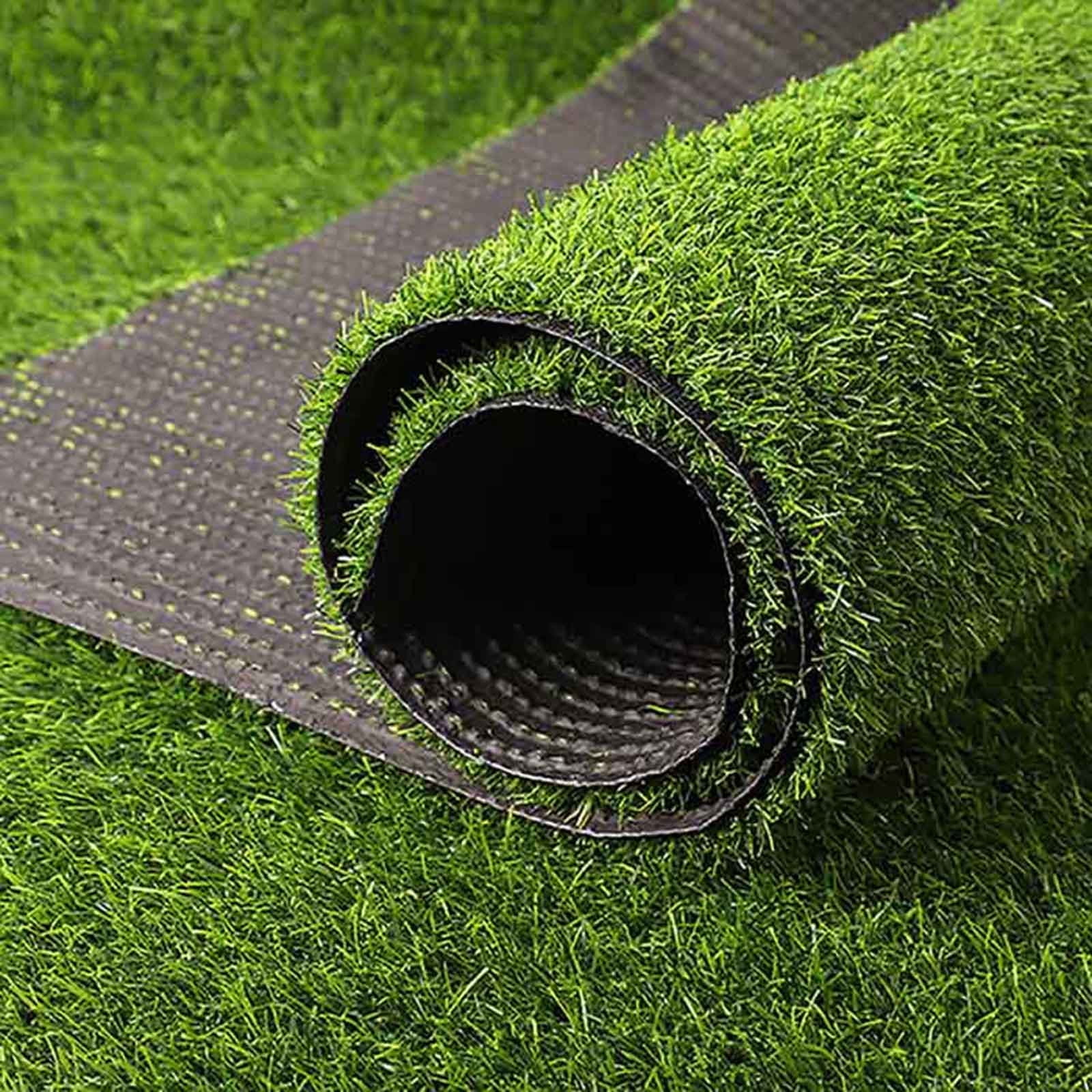 Green Artificial Grass Rug Grass Carpet 3.28ft/6.56ft x 1.64ft ...