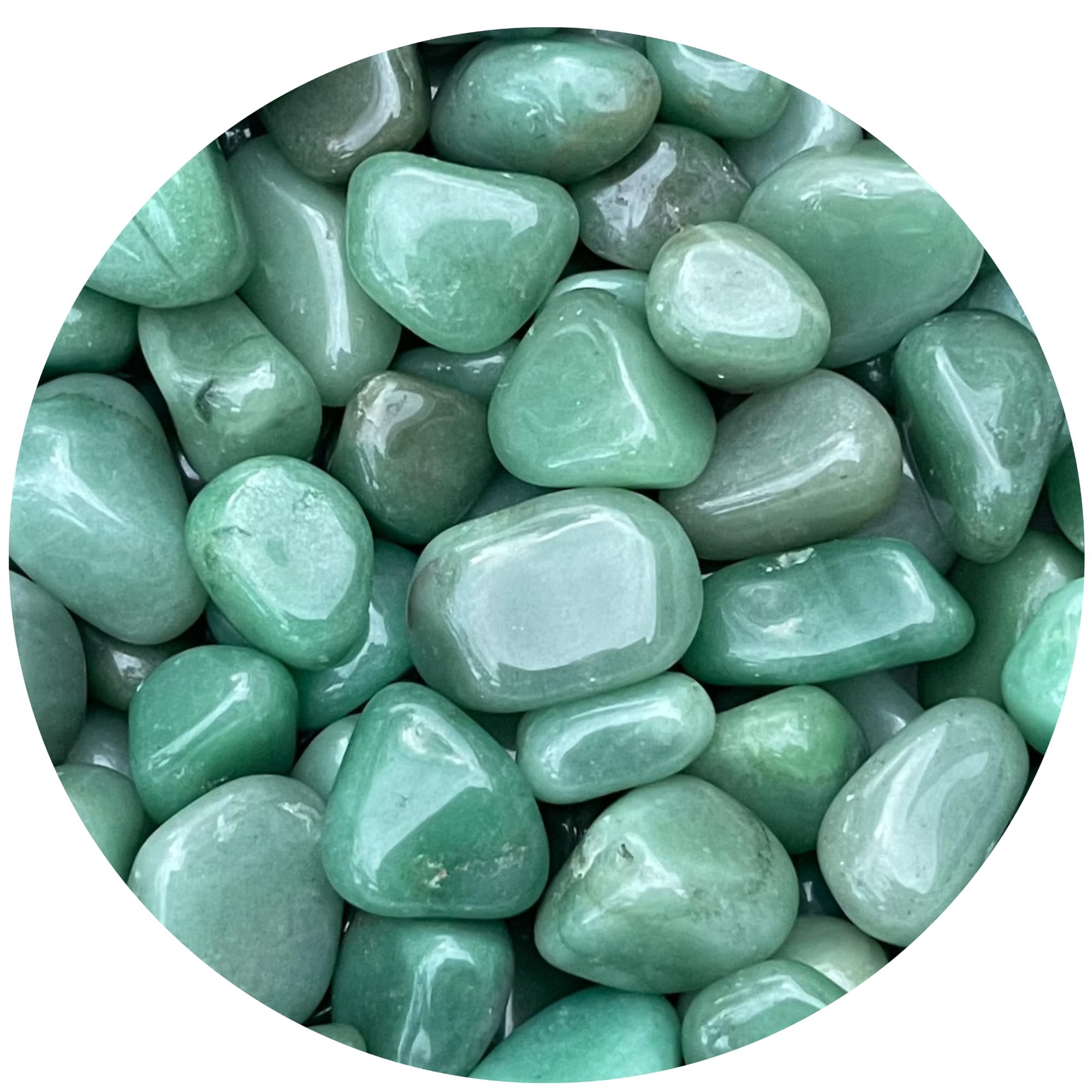 Green Aventurine Tumbled Stones, Polished Green Aventurine Gemstone ...