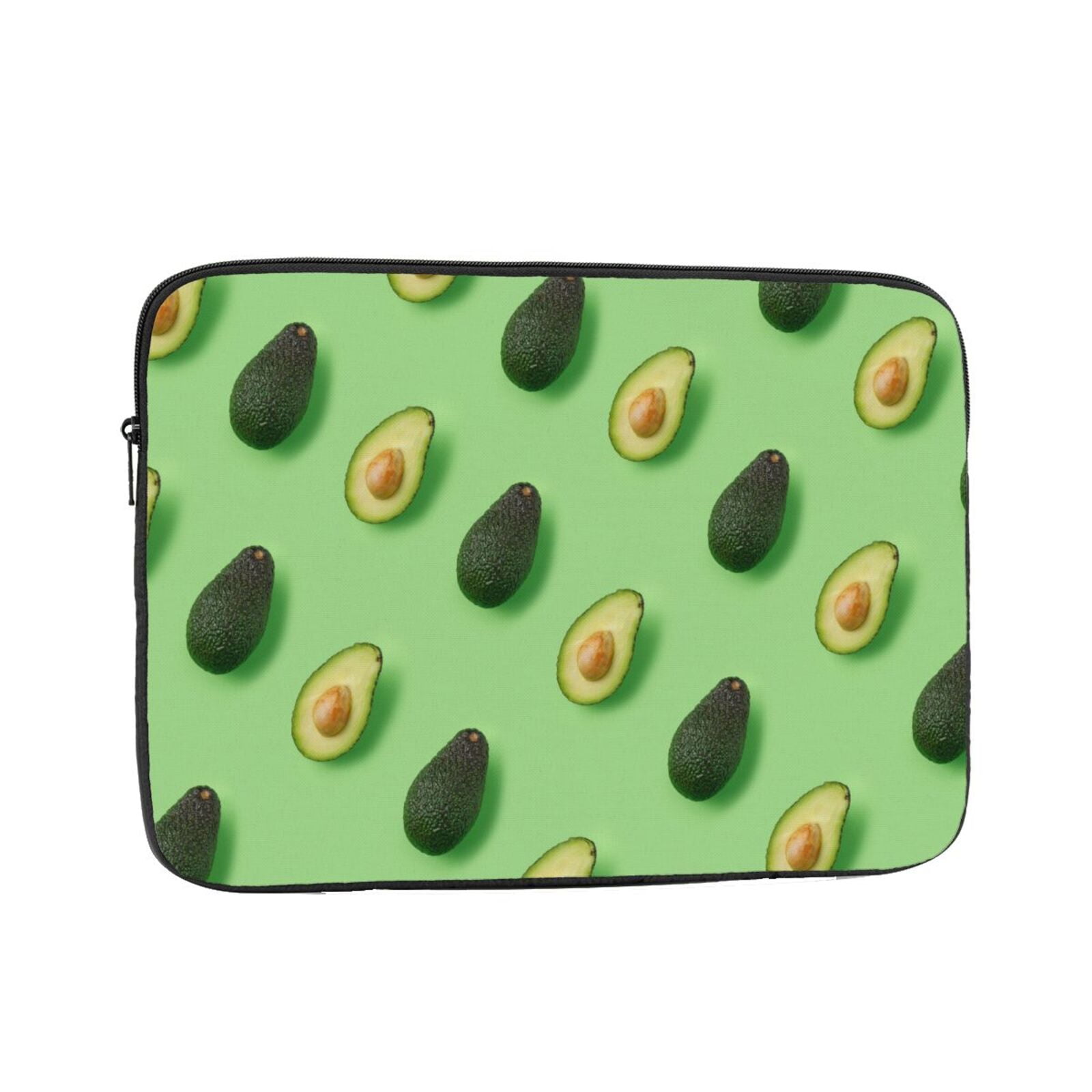 Green Avocados 15 inch Portable Laptop Sleeve Compatible with MacBook ...