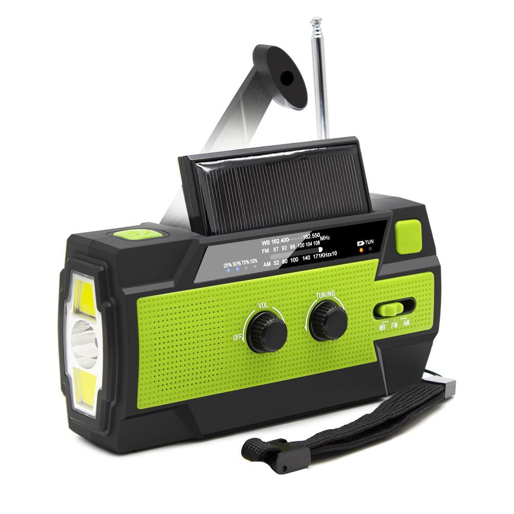 Green (B) European version$Multi-function emergency radio with ...