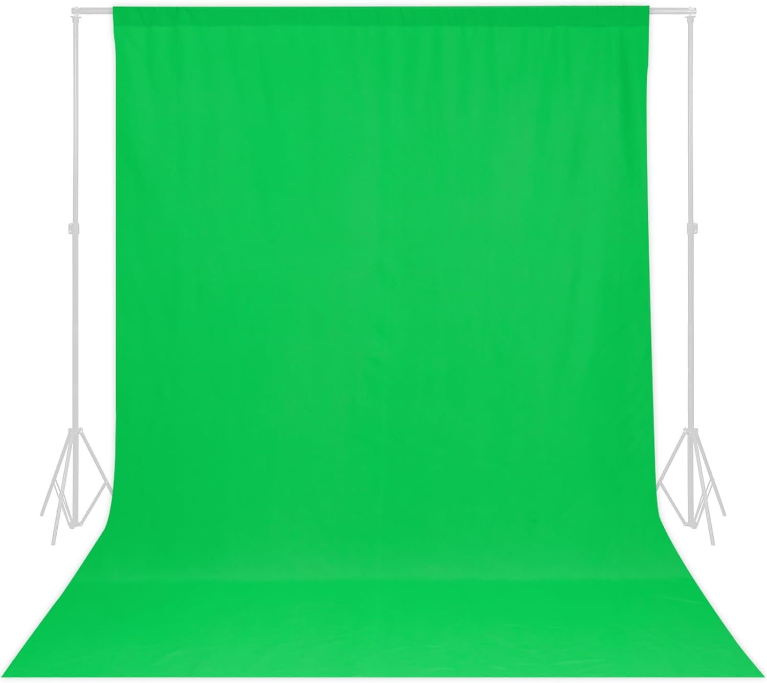 Green Background Backdrop - 8x10 FT Backdrops for Photo Booth Fabric ...