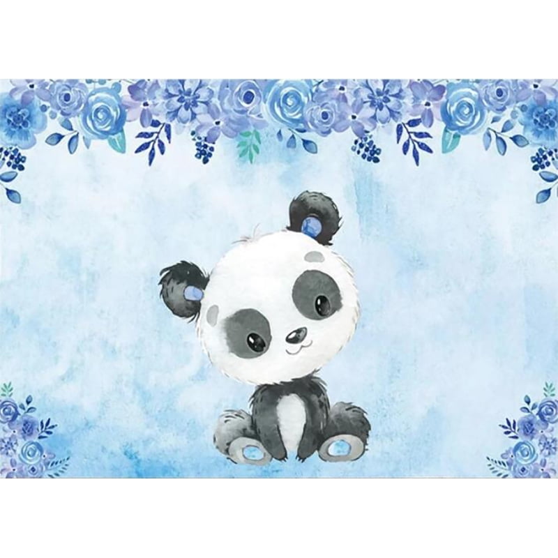 Green Bamboo Panda Backdrop Cute Pattern for Kids Children Party ...