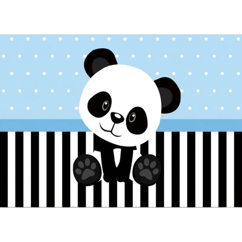 Green Bamboo Panda Backdrop Cute Pattern for Kids Children Party ...