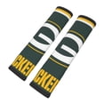 Green_Bay Adult car seat belt shoulder straps (pair) with Velcro design ...