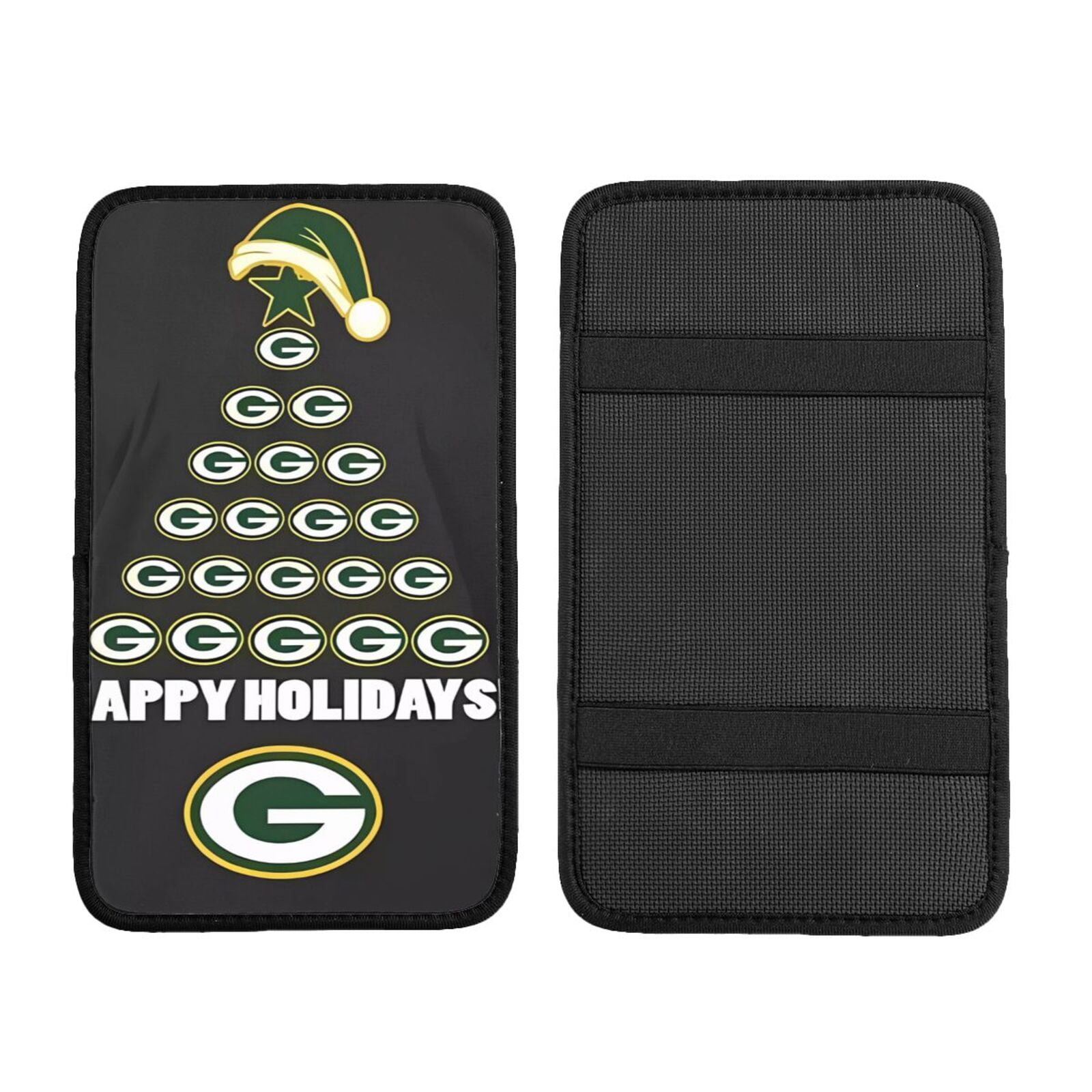 Green_Bay America Football Team-Inspired Car Handrail Box Cushion - Non ...