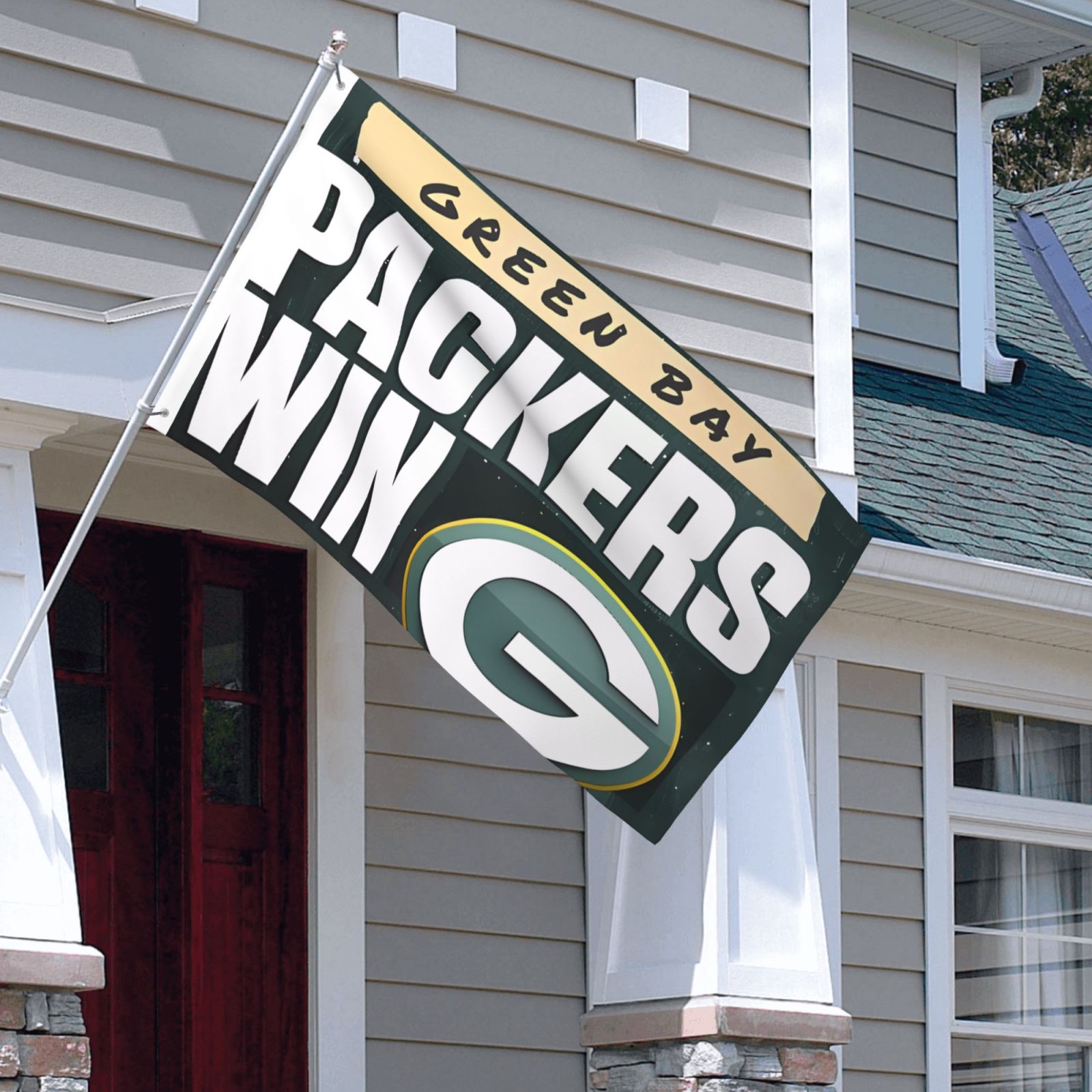 Green_Bay City Football team flag double-sided 3x5ft flags patio ...