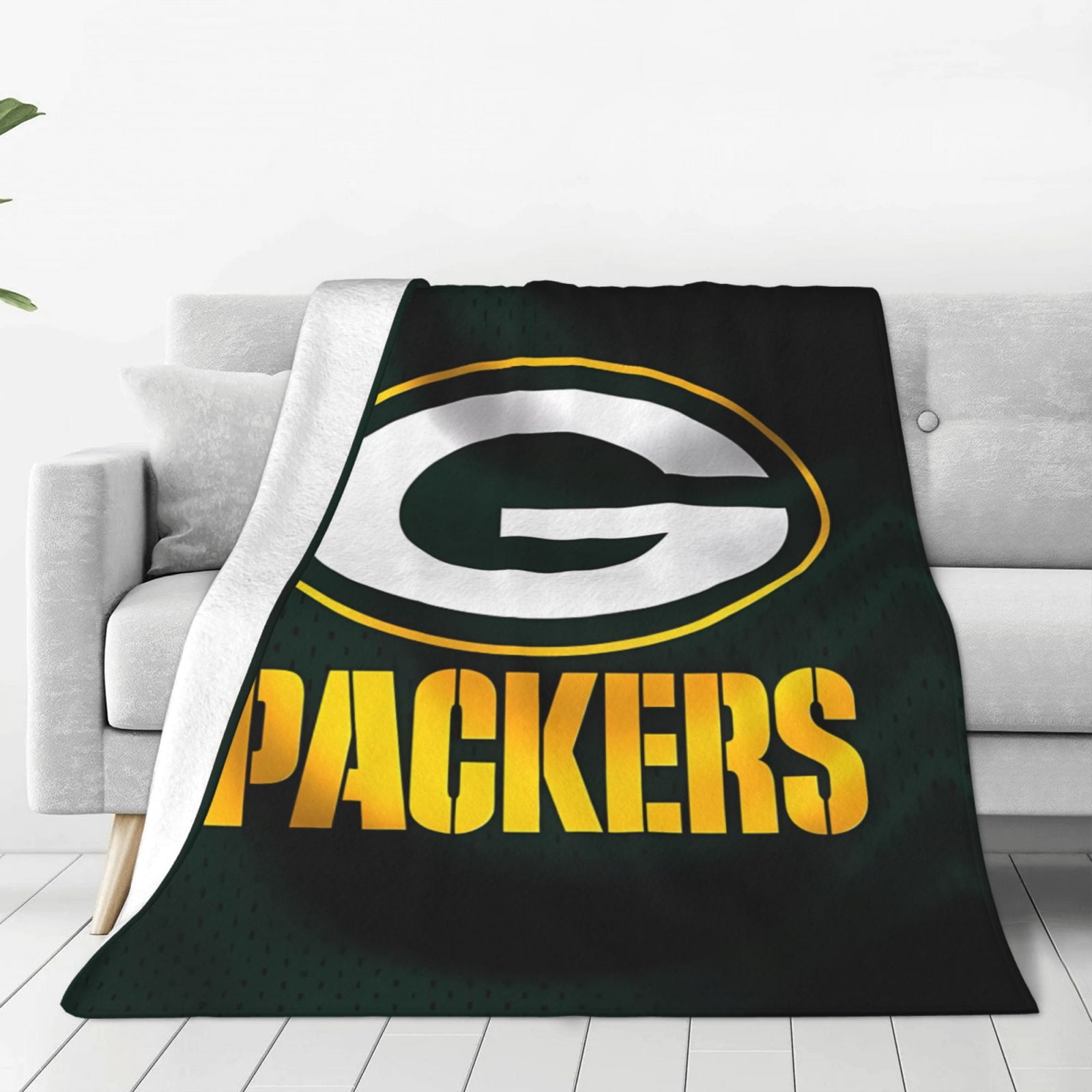 Green_Bay Football Team-Themed Ultra-Soft Micro Fleece Blanket - Micro ...