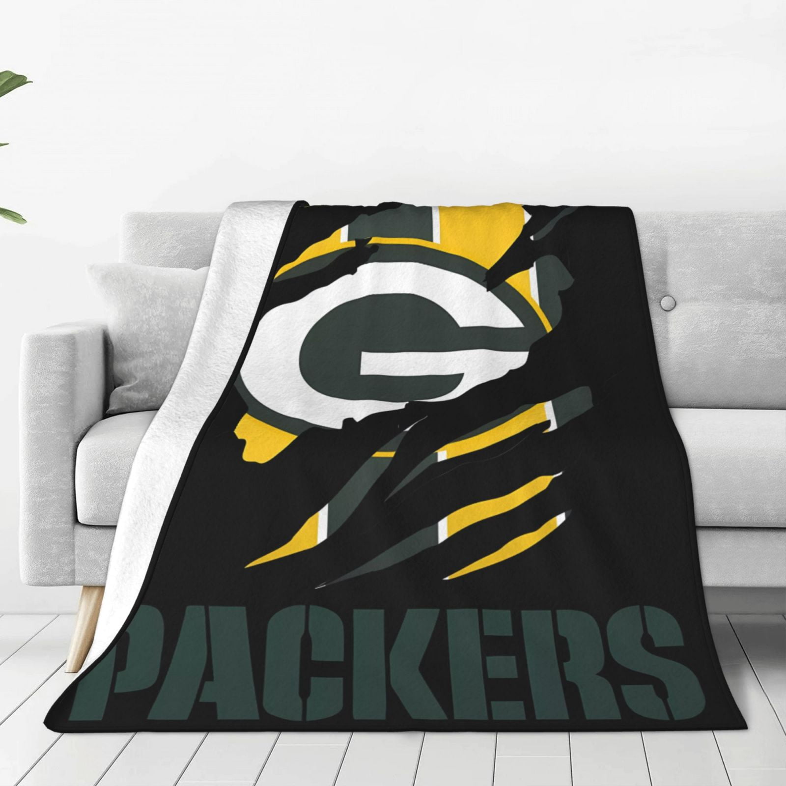 Green_Bay Football Team-Themed Ultra-Soft Micro Fleece Blanket - Micro ...