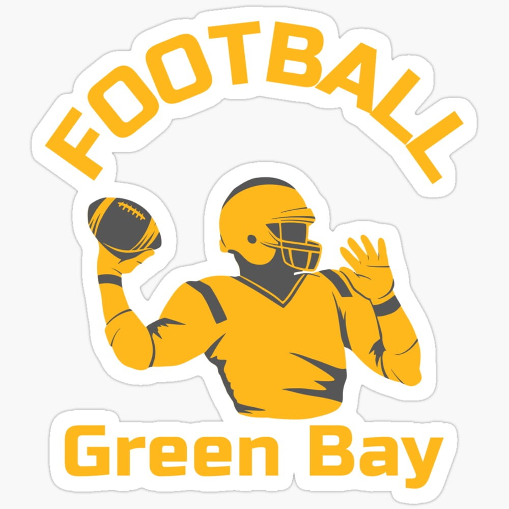 Green Bay - Go Pack Go Sticker Baseball Sticker, Football Sticker ...