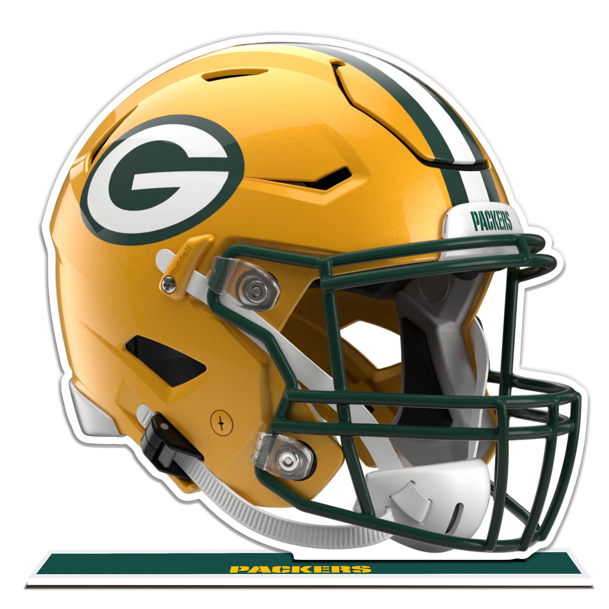 Green Bay Packers 10" Speed Helmet Standee - Walmart.com
