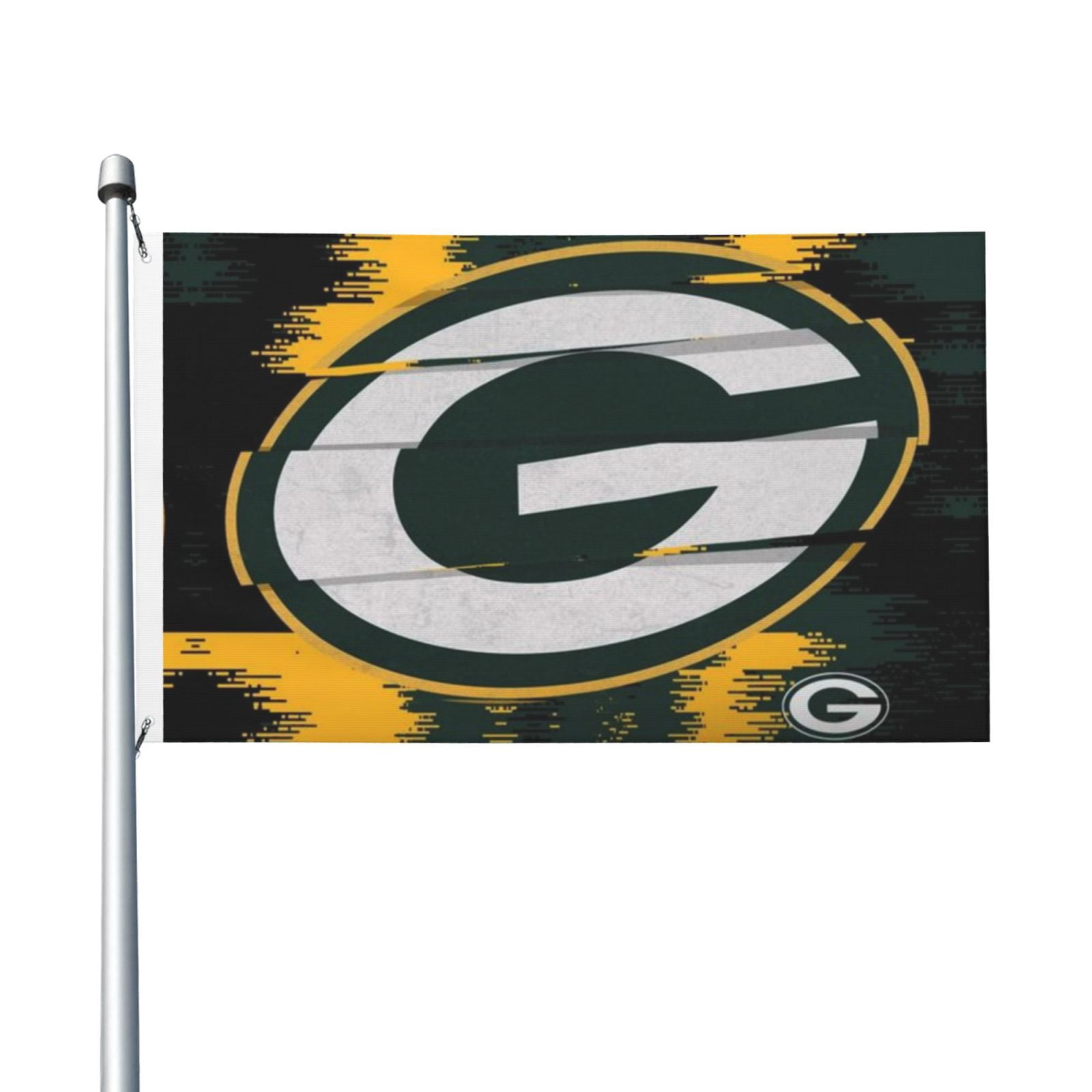 Packers 3x5ft Three-Layer Double-Sided Football Flag Multi-Yard ...
