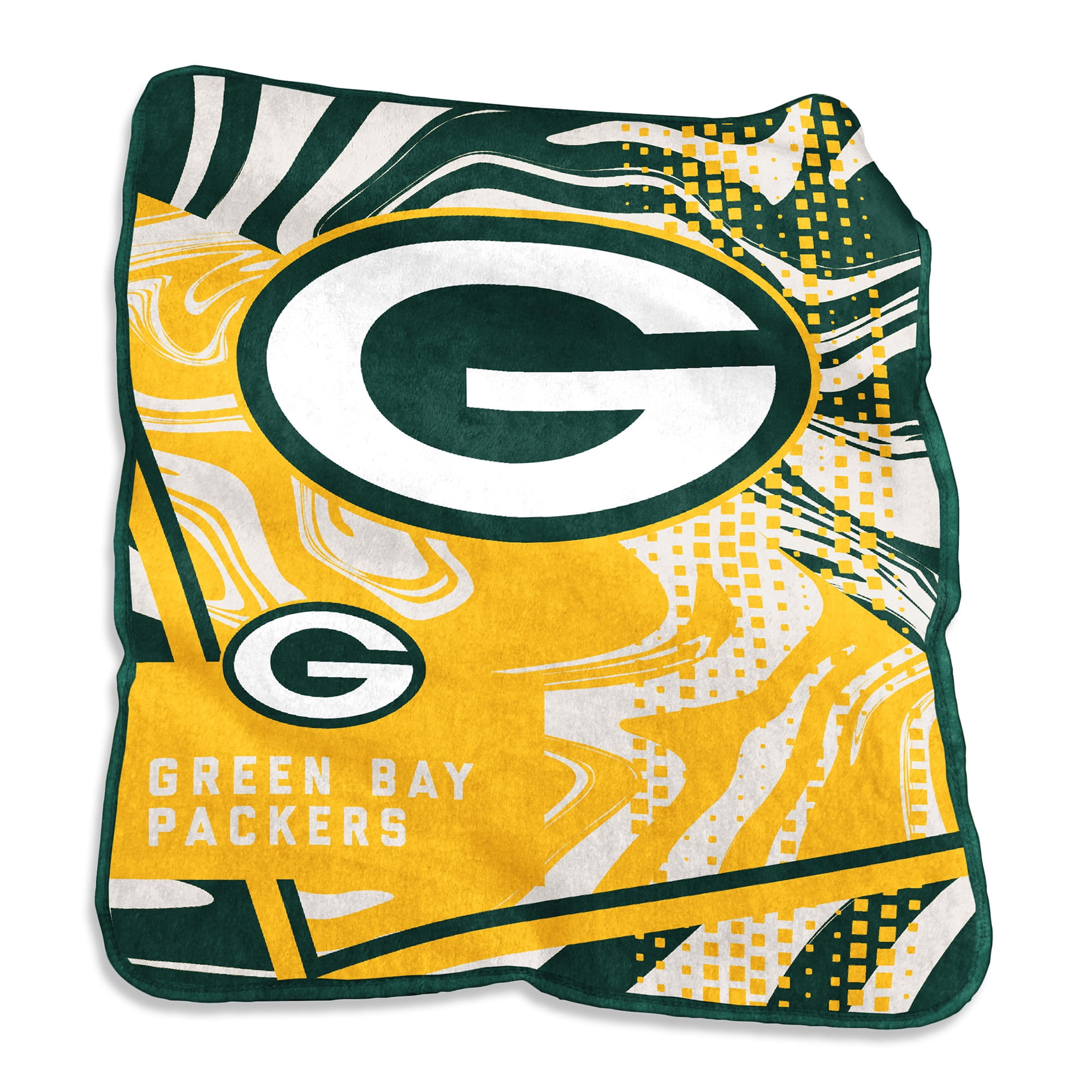 Green Bay Packers 50" x 60" Swirl Raschel Throw Blanket - Walmart.com
