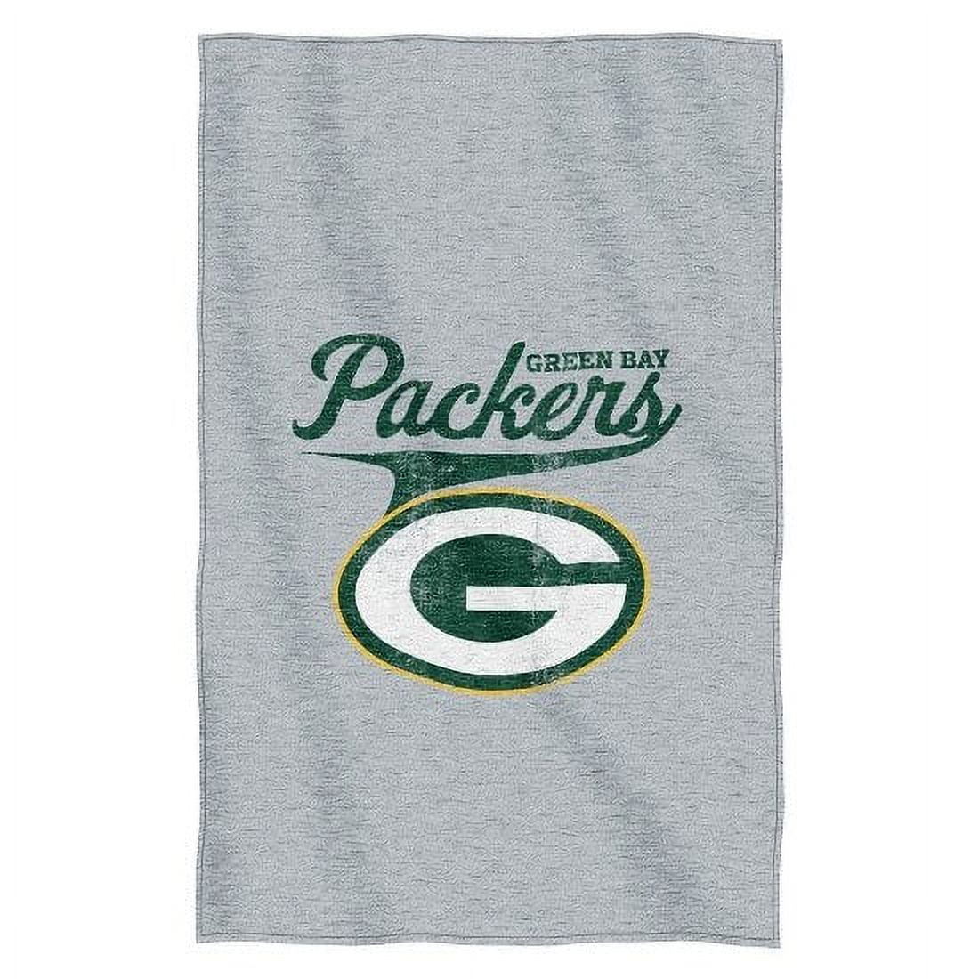 Green Bay Packers 54"x84"sweatshirt Blanket - Script Design - Walmart.com