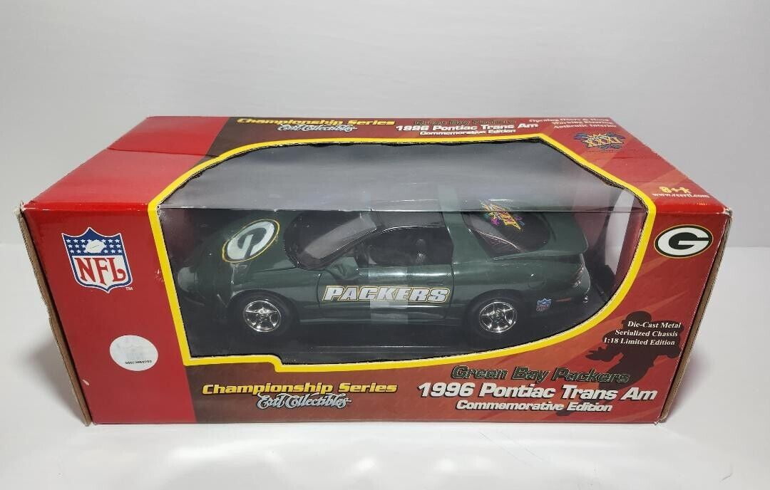 Green Bay Packers Ertl Collectibles NFL Championship Series 1996 ...