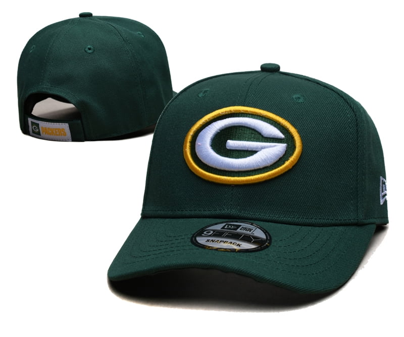 Green Bay-Packers Men And Women With Adjustable Football Caps For ...