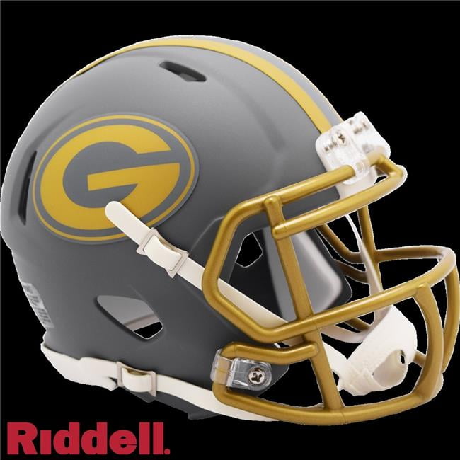 Packers Mini Helmet Speed Alternate Slate - Walmart.com