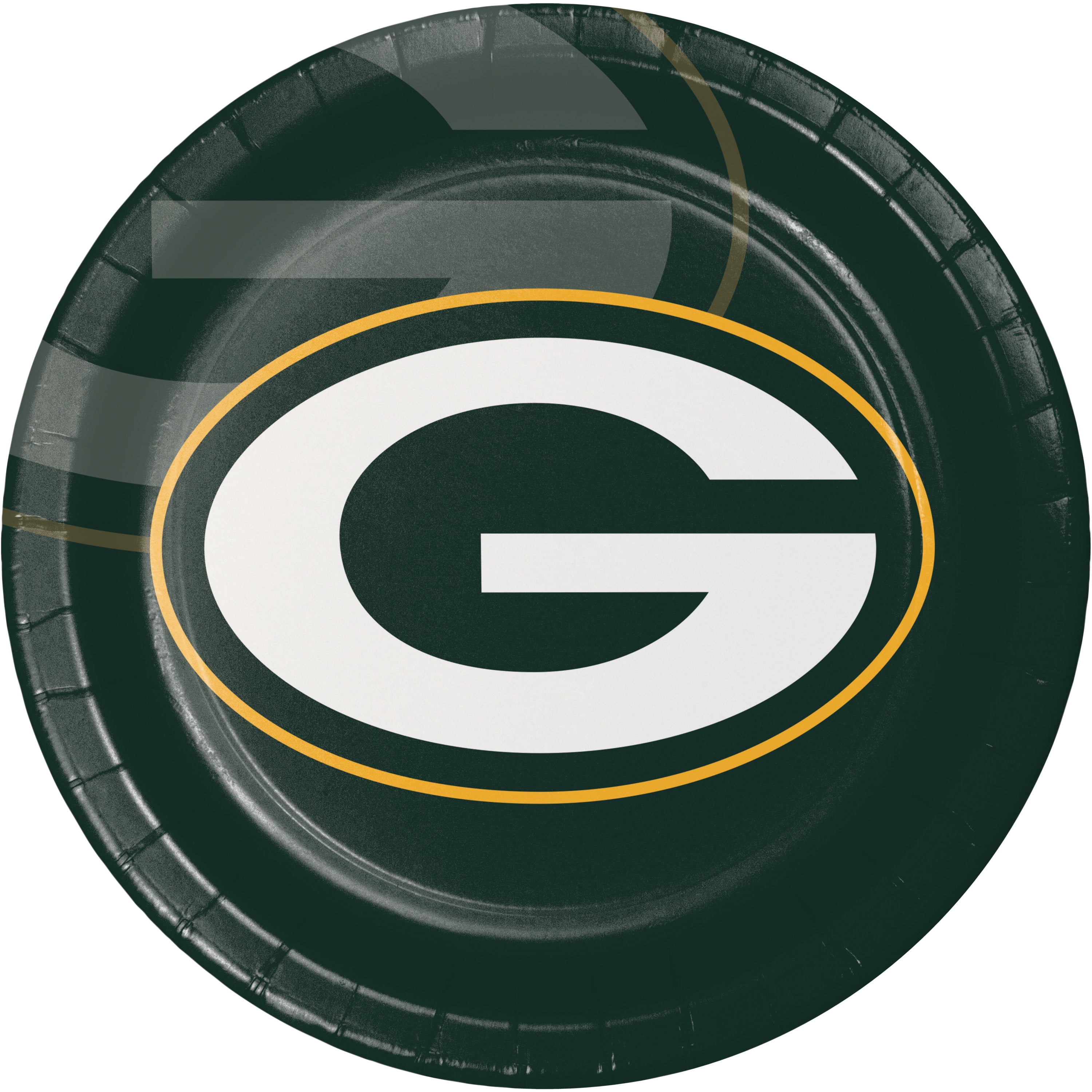 Green Bay Packers 9 Round Paper Plates - 24 Count - Walmart.com