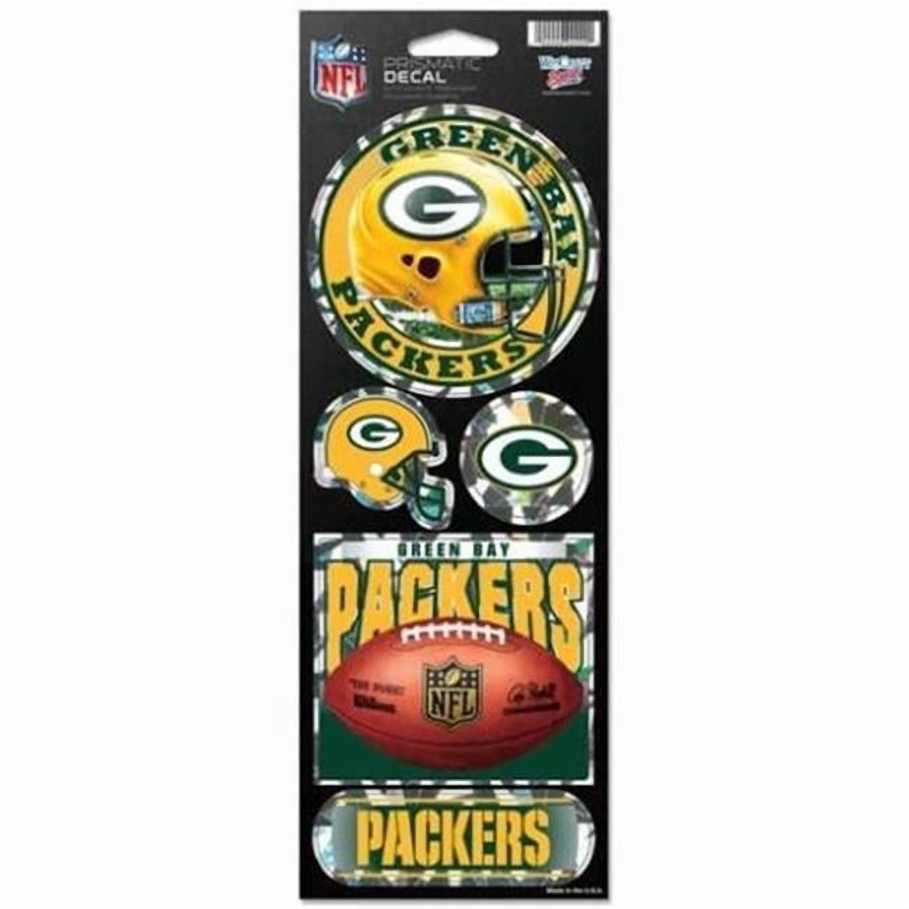 Green Bay Packers Stickers Prismatic - Walmart.com