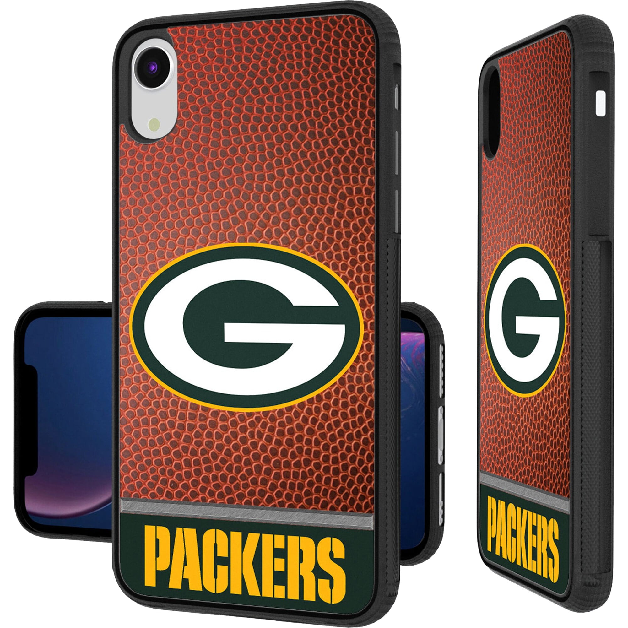 Green Bay Packers iPhone Bump Case with Football Design - Walmart.com