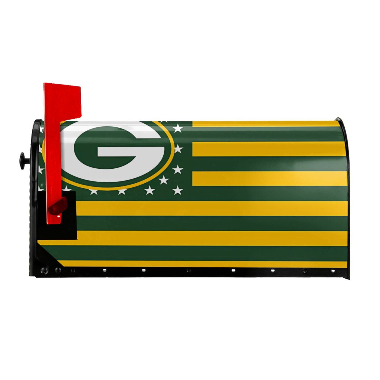 Green_Bay Team-Inspired Magnetic Mailbox Cover - Double Sided Print ...
