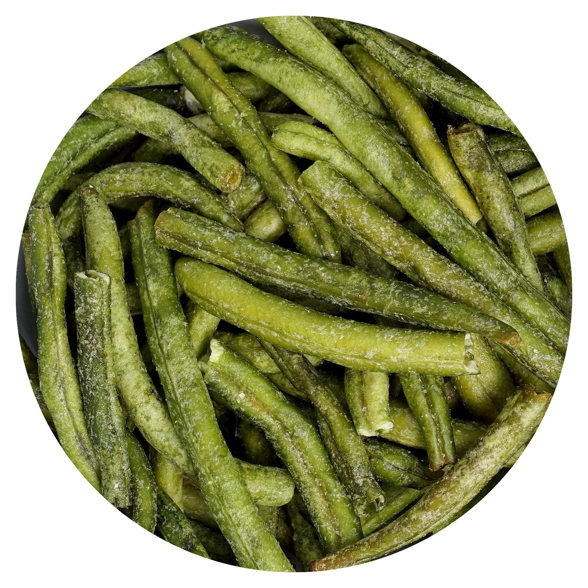 Hampton Distribution, Green Bean Chips, 8 Ounce Bag, Veggie Snacks ...