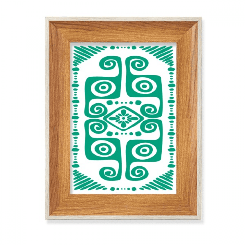 Green Biology Fish Desktop Wooden Photo Frame Display Picture Art ...
