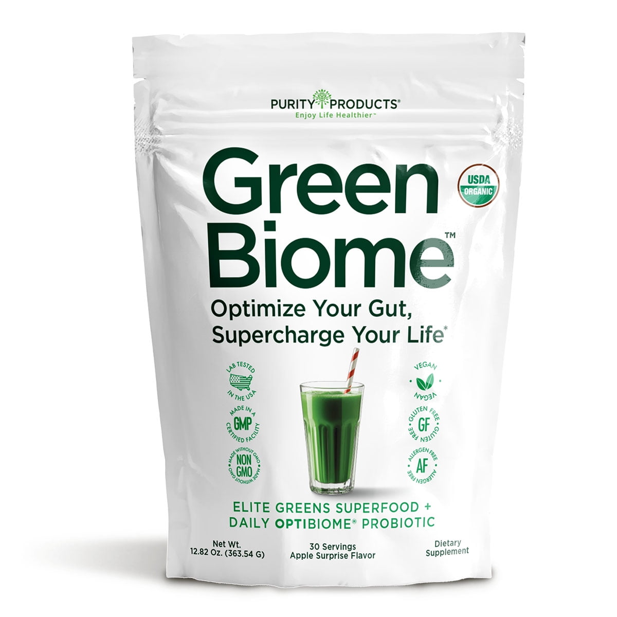 Green Biome - Elite Organic Greens Superfood + Daily OptiBiome ...