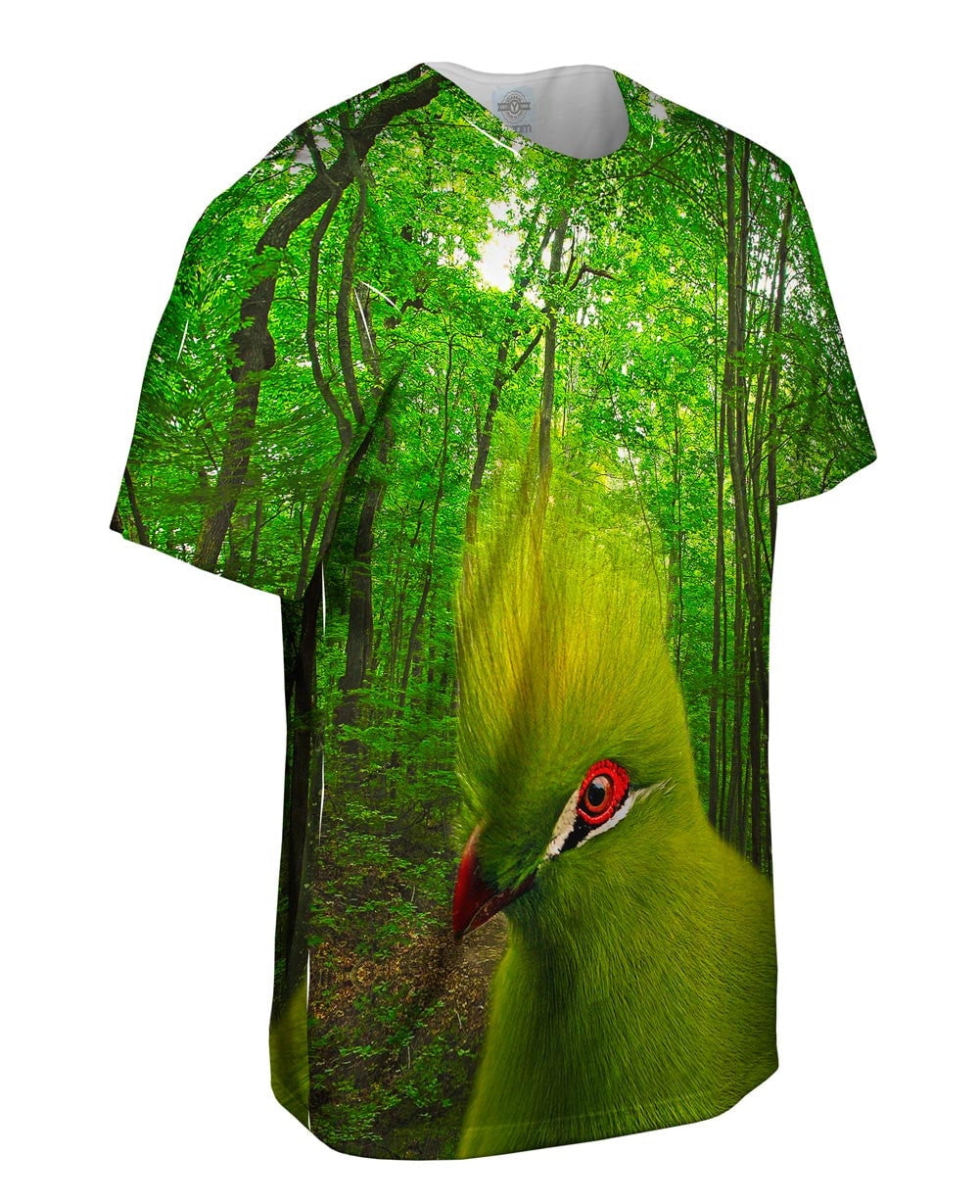 Green Bird Forest Mens T-Shirt All Over Print - Walmart.com