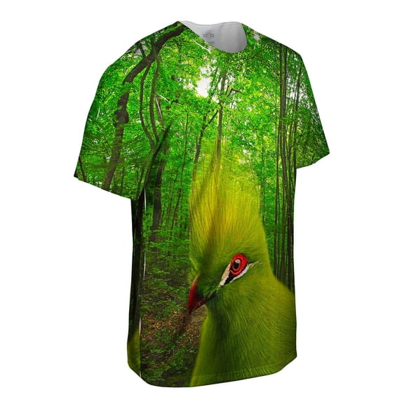 Green Bird Forest Mens T-Shirt All Over Print - Walmart.com